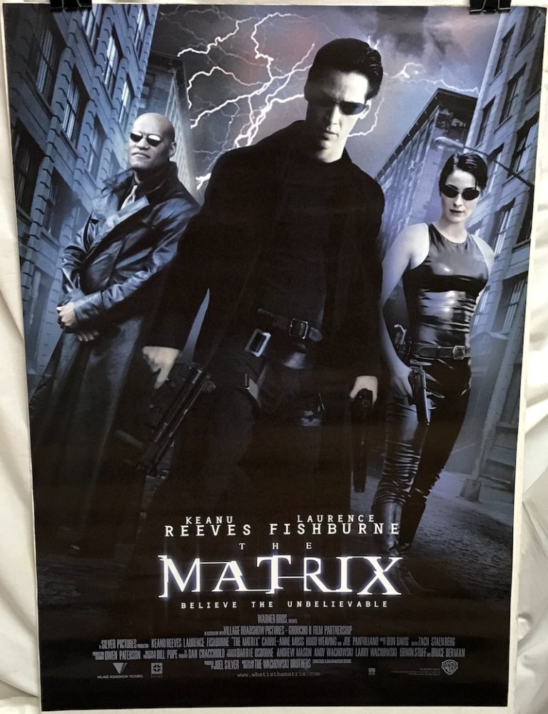 The Matrix (1999) Reprint Poster